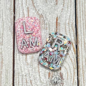 Small Mini Rectangle X-ray Markers Set With Initials or Numbers ...