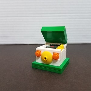 Classic color Blast LEGO® Record Player - Etsy