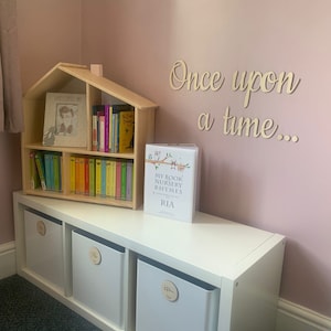 Once Upon a Time | Wooden Wall Words | Nursery | Children’s Room Decor ...