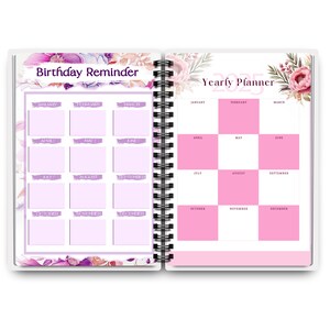 Planner Printable 2025, Digital Planner, Journal, Notebook, Weekly ...