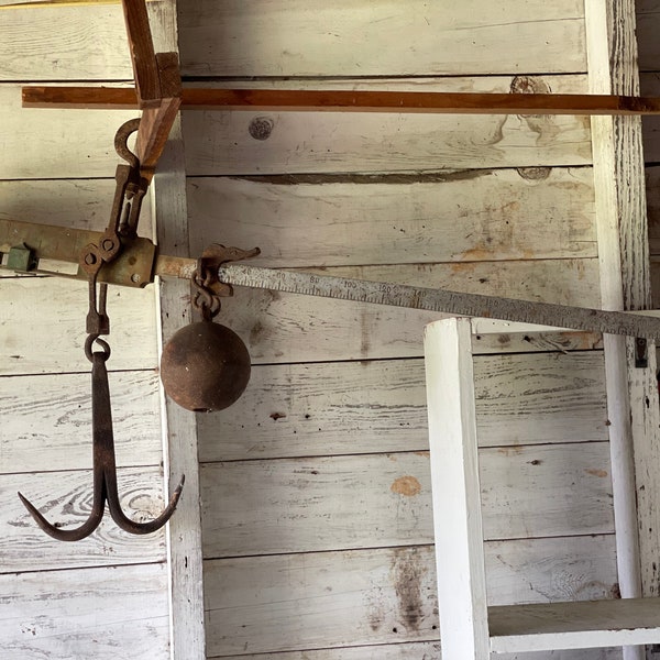 Antique Meat Scales - Etsy