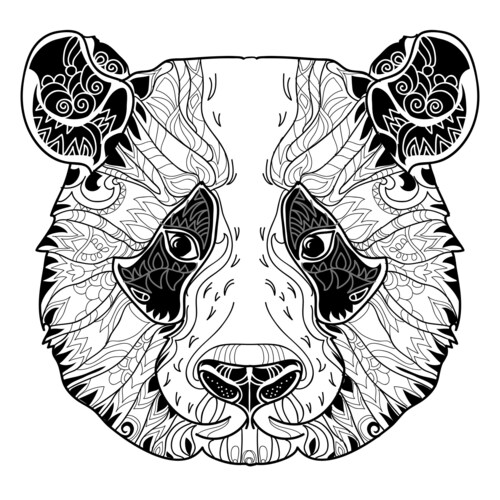 30 Coloring Pages I Animal Mandala Coloring Book I - Etsy