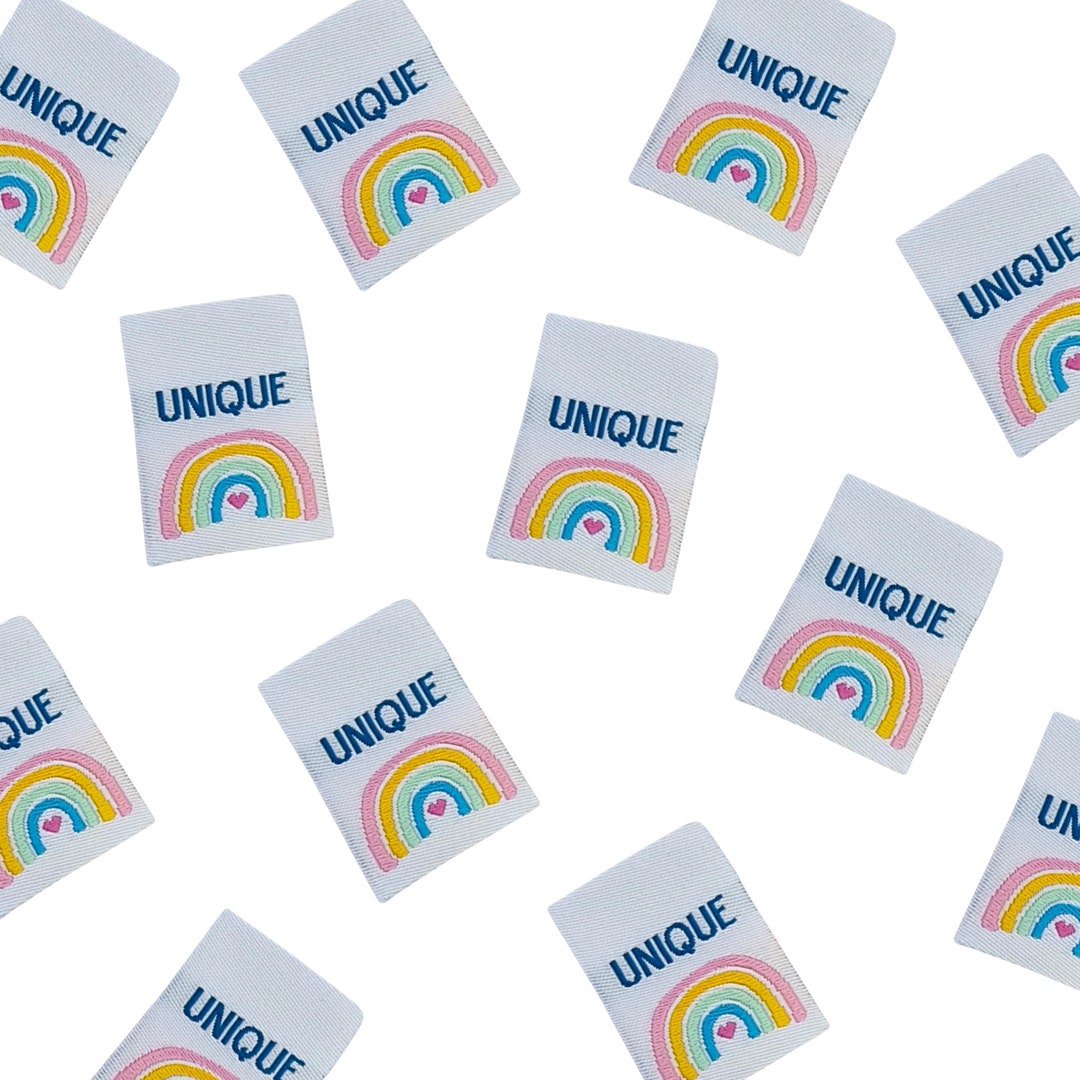 UNIQUE Labels for Makers, Sew in Labels, Labels for Handmade Items ...