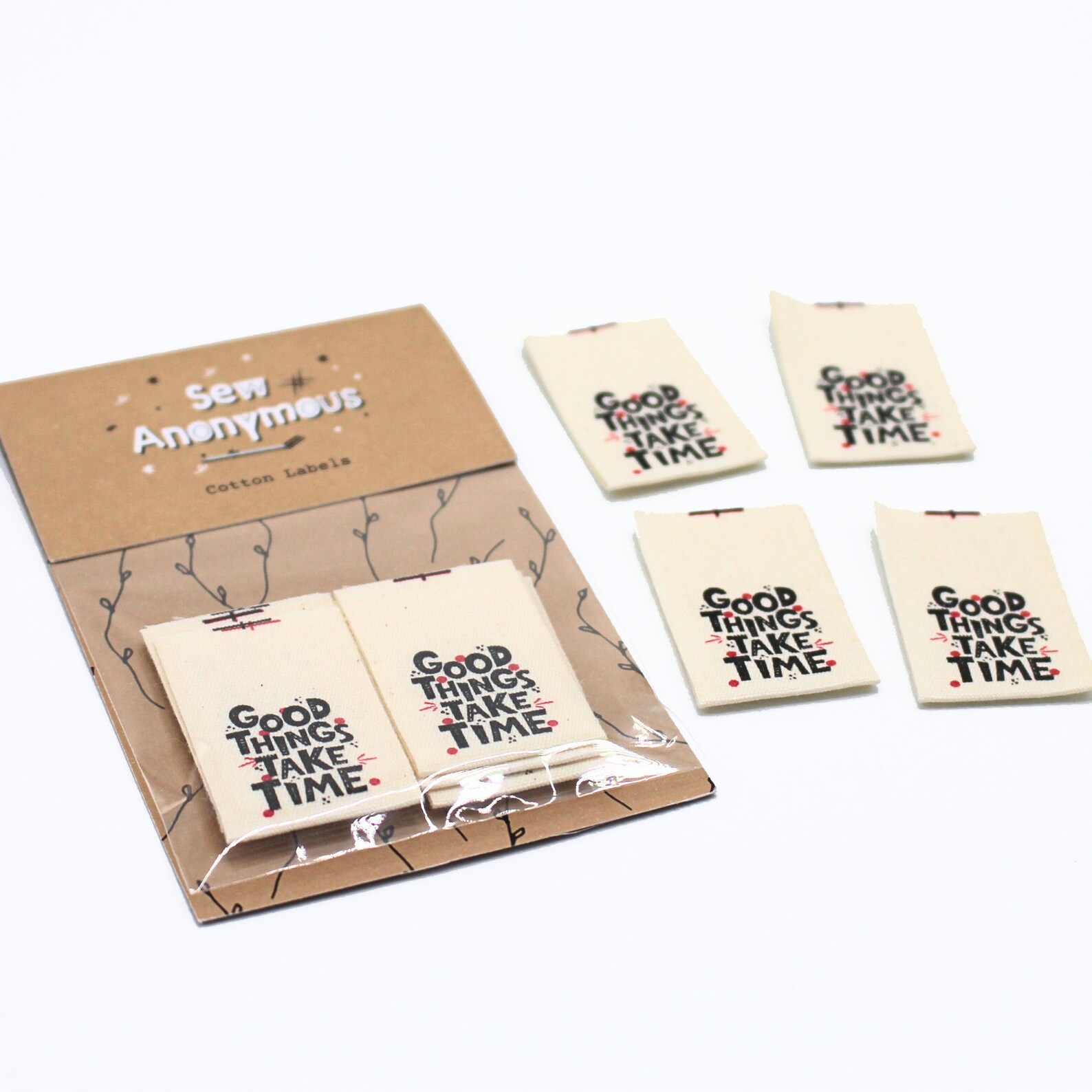 Good Things Take Time | Labels for Makers, Sew in Labels, Labels for ...