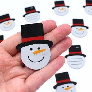 Snowman Tag | Labels for Makers, Sew in Labels, Labels for Handmade ...