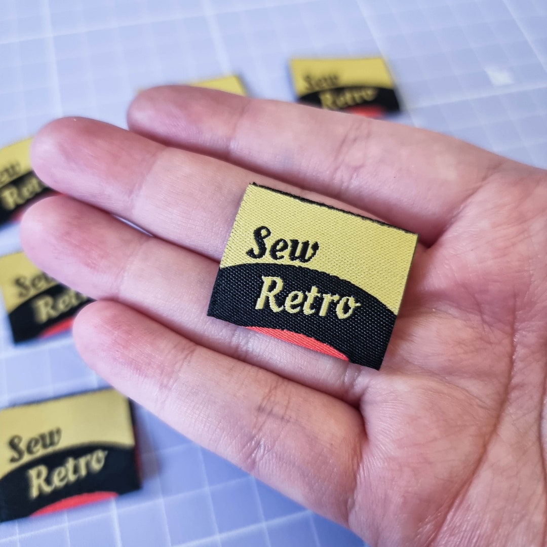 Sew Retro Labels for Makers Sew in Labels Labels for - Etsy