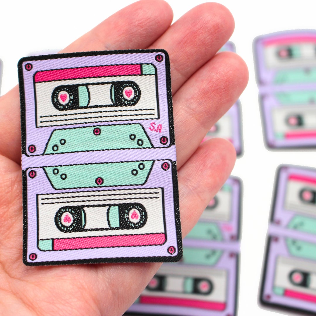 Retro Mixtape | Labels for Makers, Sew in Labels, Labels for Handmade ...