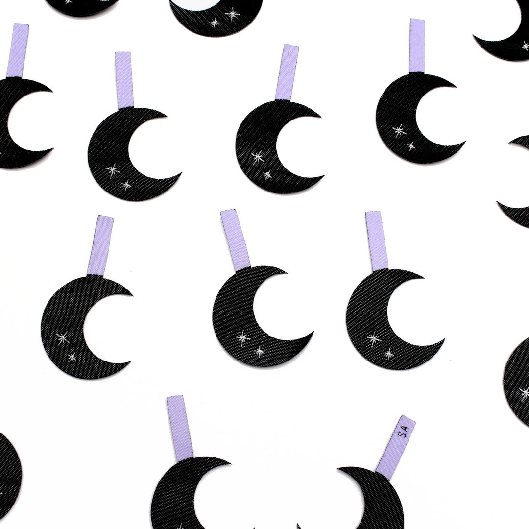 Crescent Moon | Labels for Makers, Sew in Labels, Labels for Handmade ...
