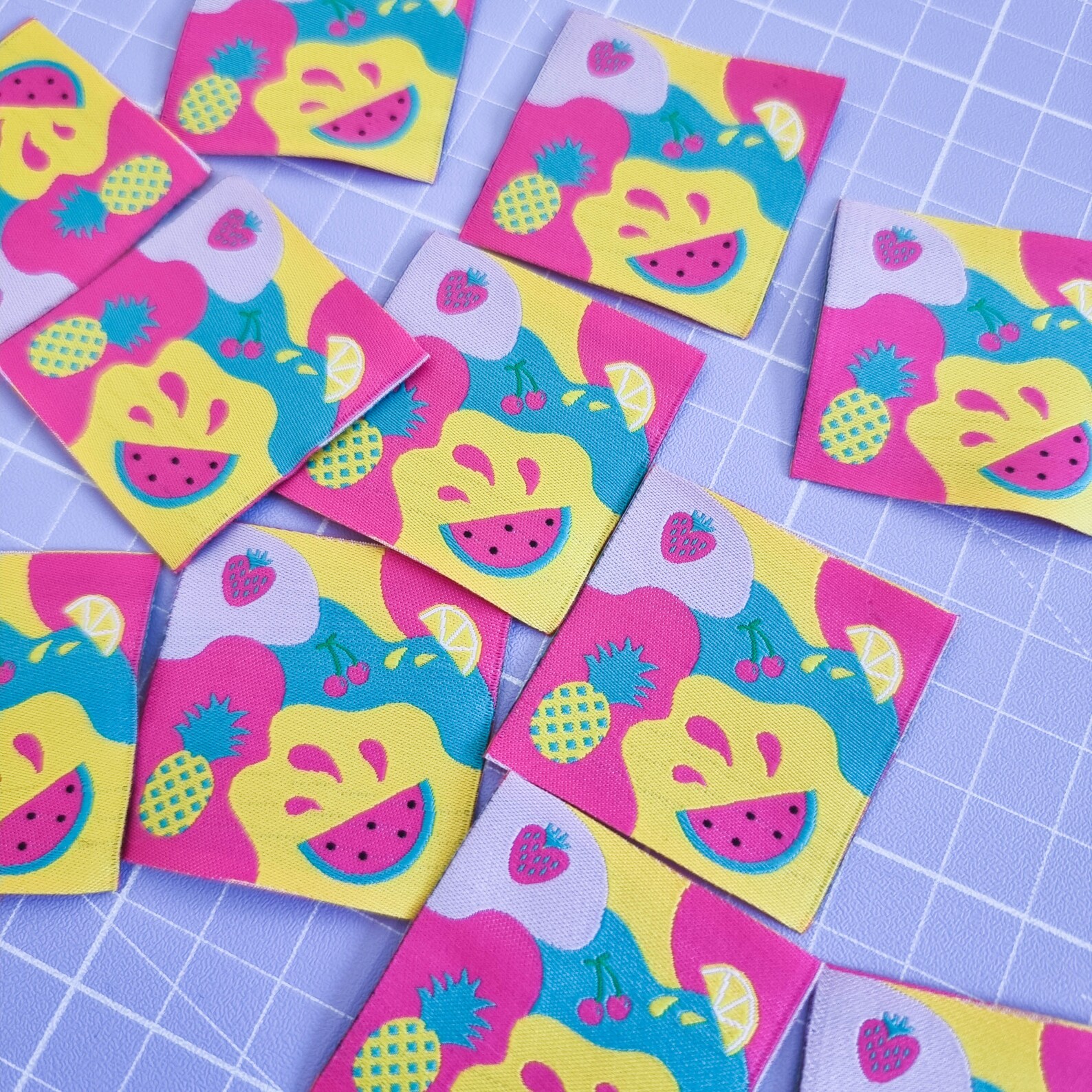Fruit Punch Labels for Makers Sew in Labels Labels for - Etsy