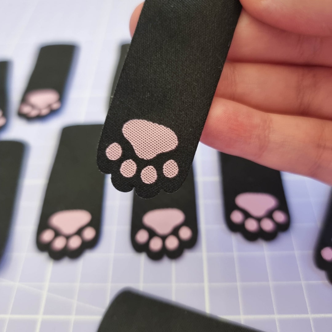 Cat Paw Labels for Makers Sew in Labels Labels for - Etsy UK