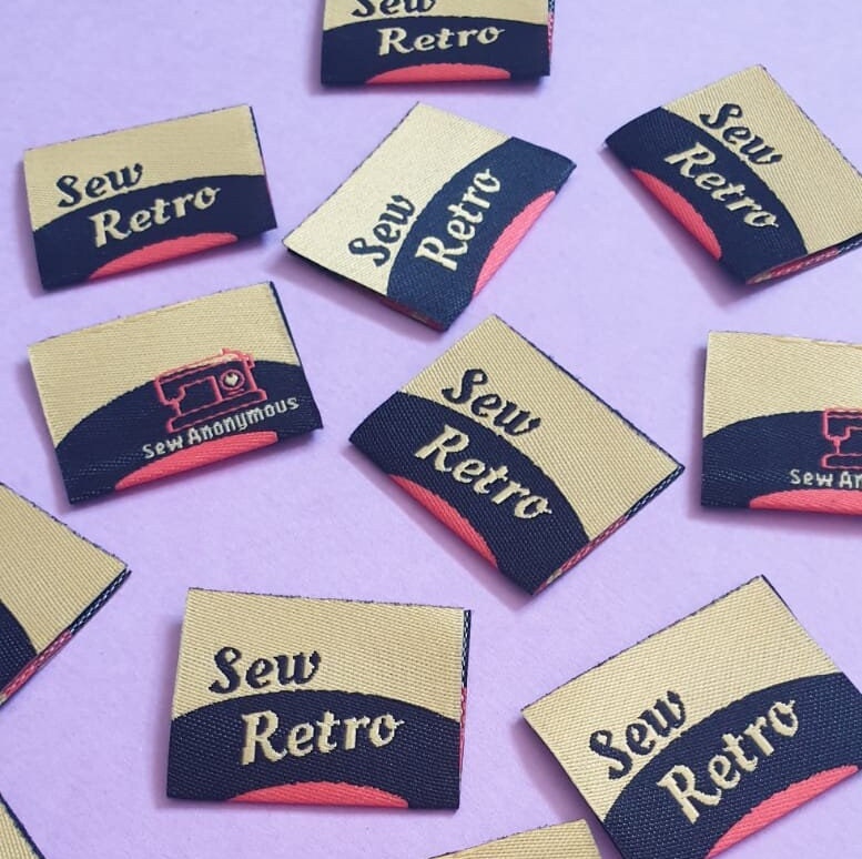 Sew Retro Labels for Makers Sew in Labels Labels for - Etsy