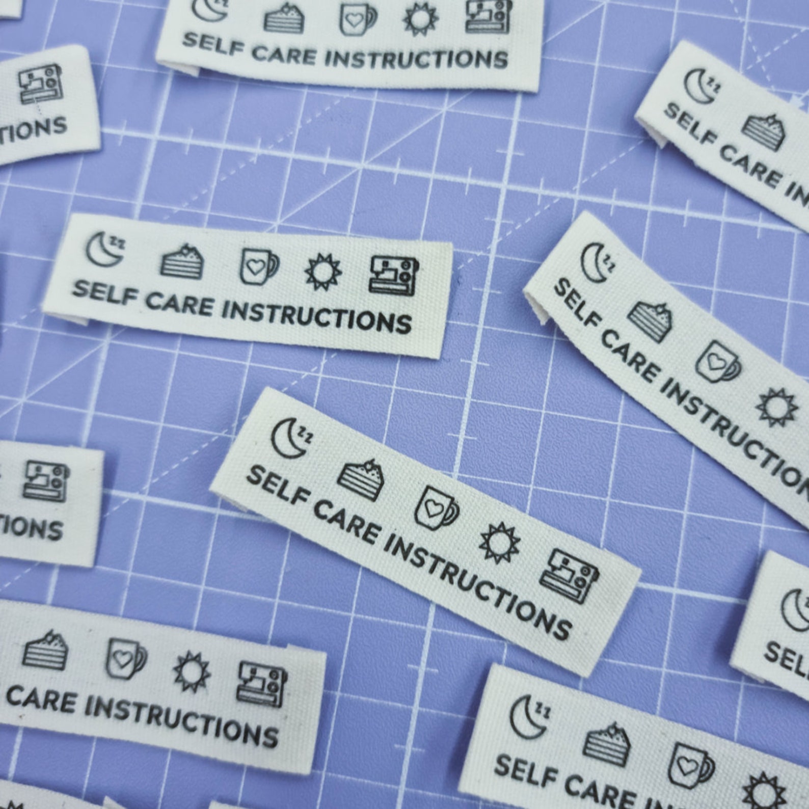 Self Care Label Labels for Makers Sew in Labels Labels for - Etsy