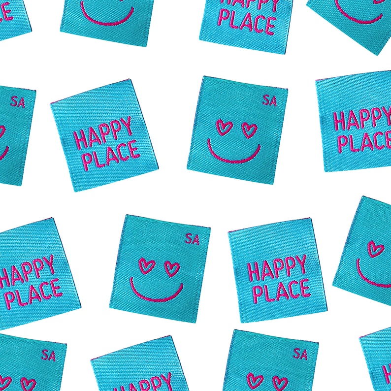 Happy Place | Labels for Makers, Sew in Labels, Labels for Handmade ...