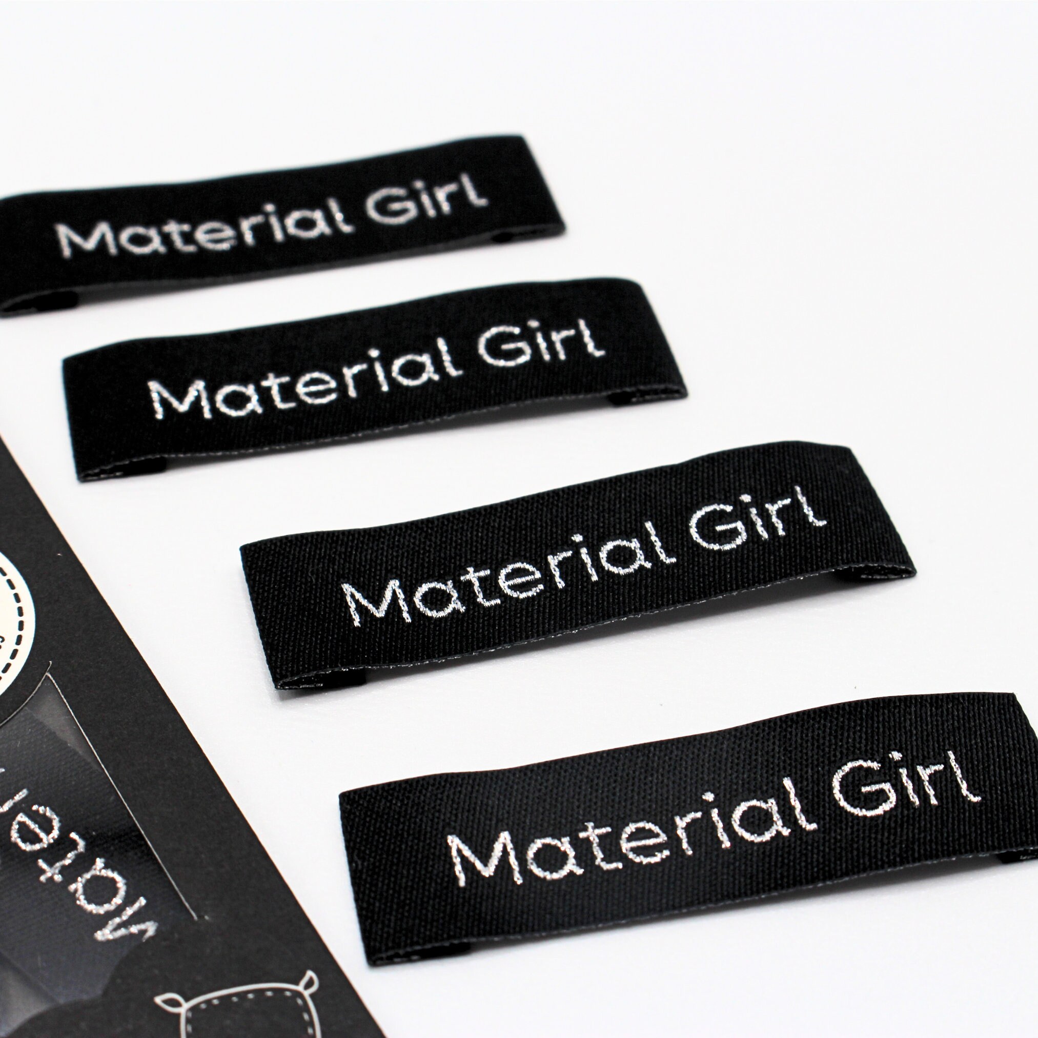Material Girl | Labels for Makers, Sew in Labels, Labels for Handmade ...