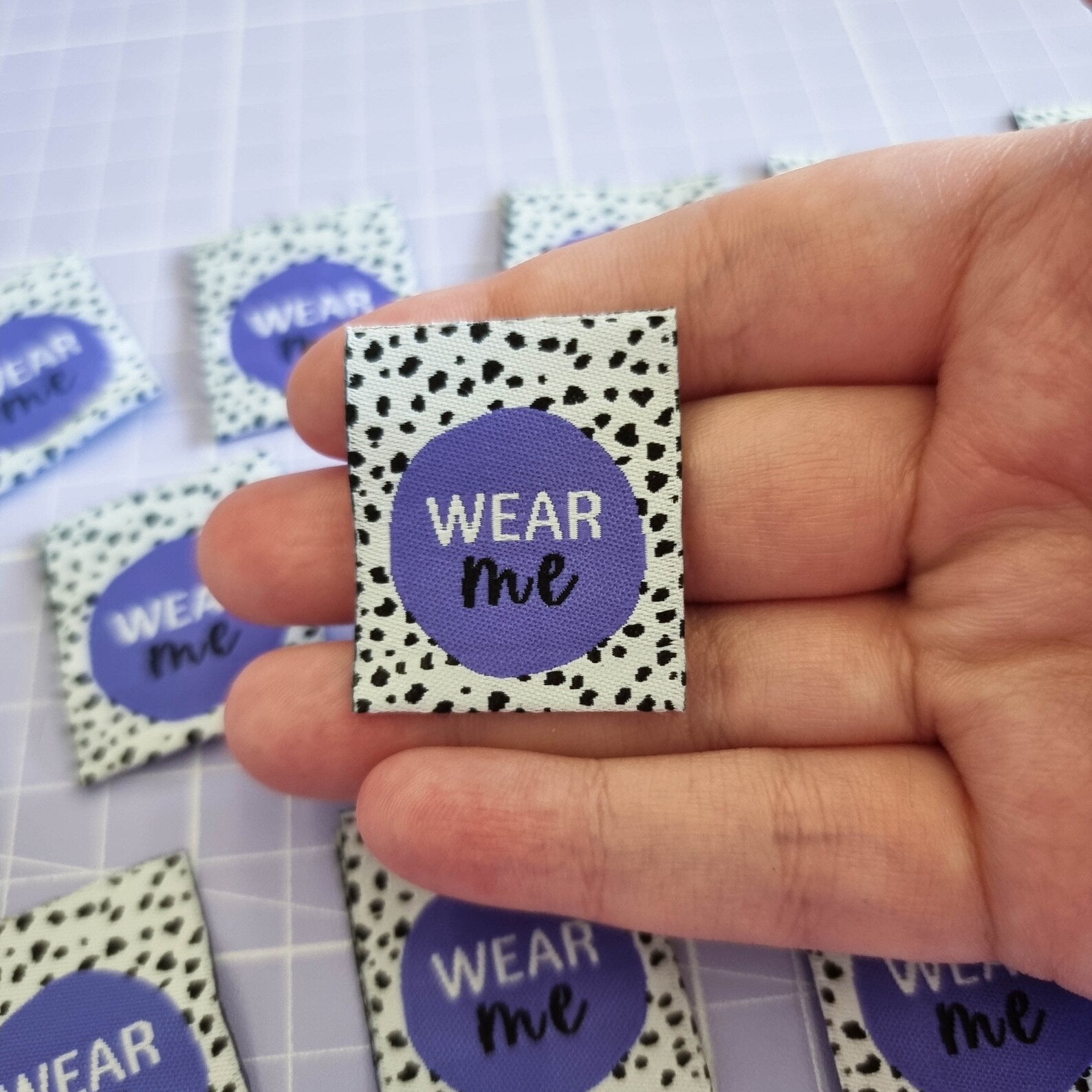 Wear Me Labels for Makers Sew in Labels Labels for - Etsy