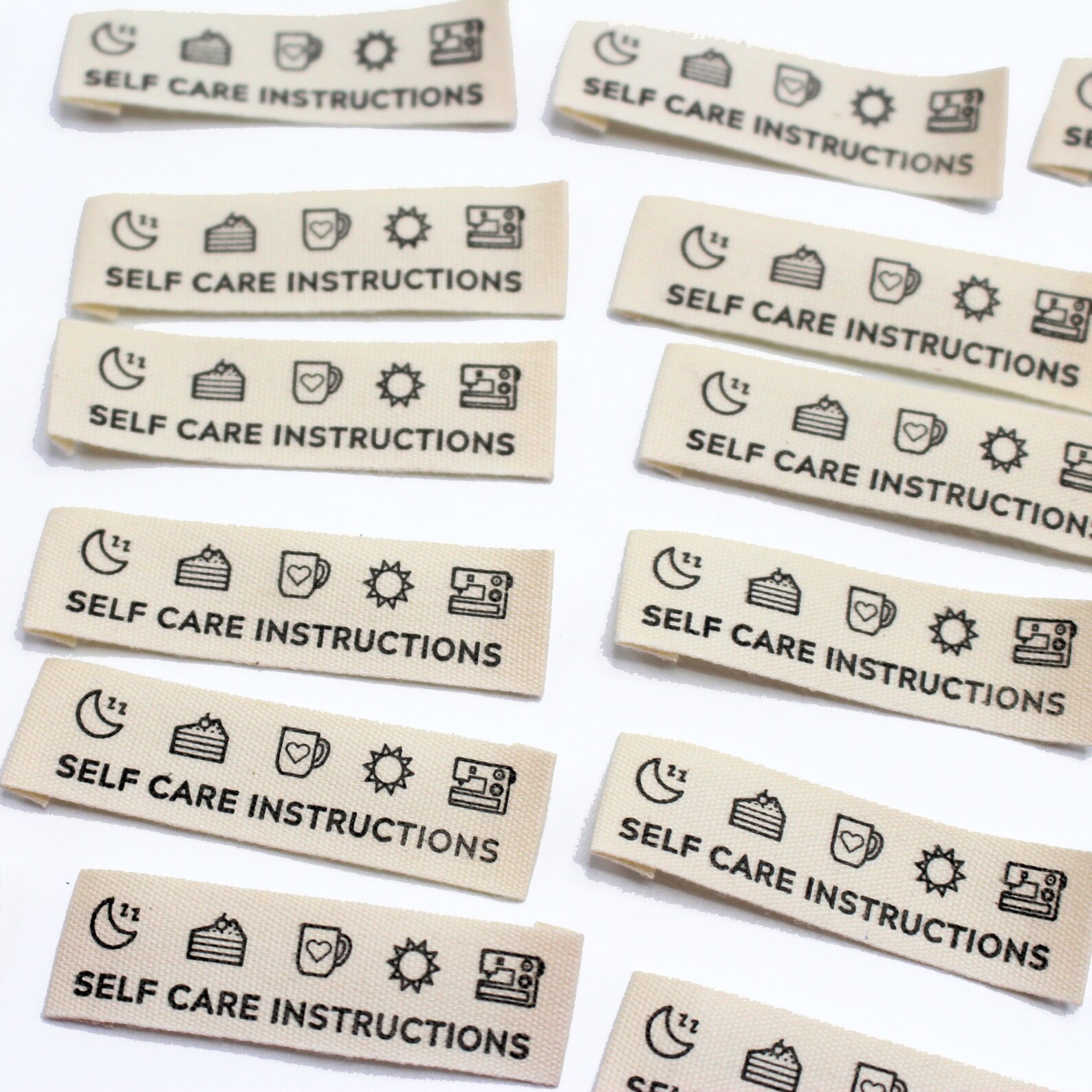 Self Care Label | Labels for Makers, Sew in Labels, Labels for Handmade ...