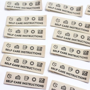 Self Care Label | Labels for Makers, Sew in Labels, Labels for Handmade ...