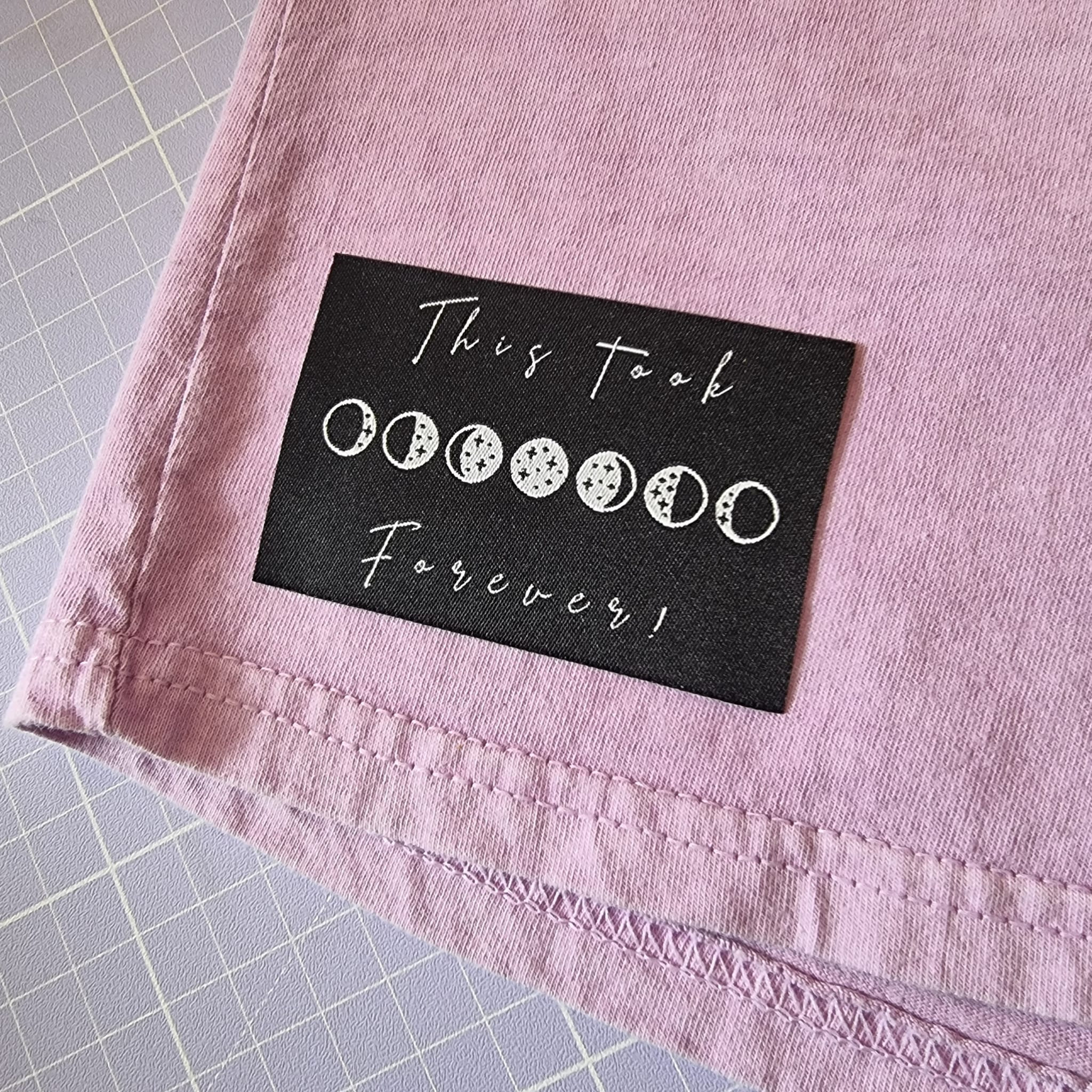 This Took Forever Quilt Label Labels for Makers Sew in - Etsy