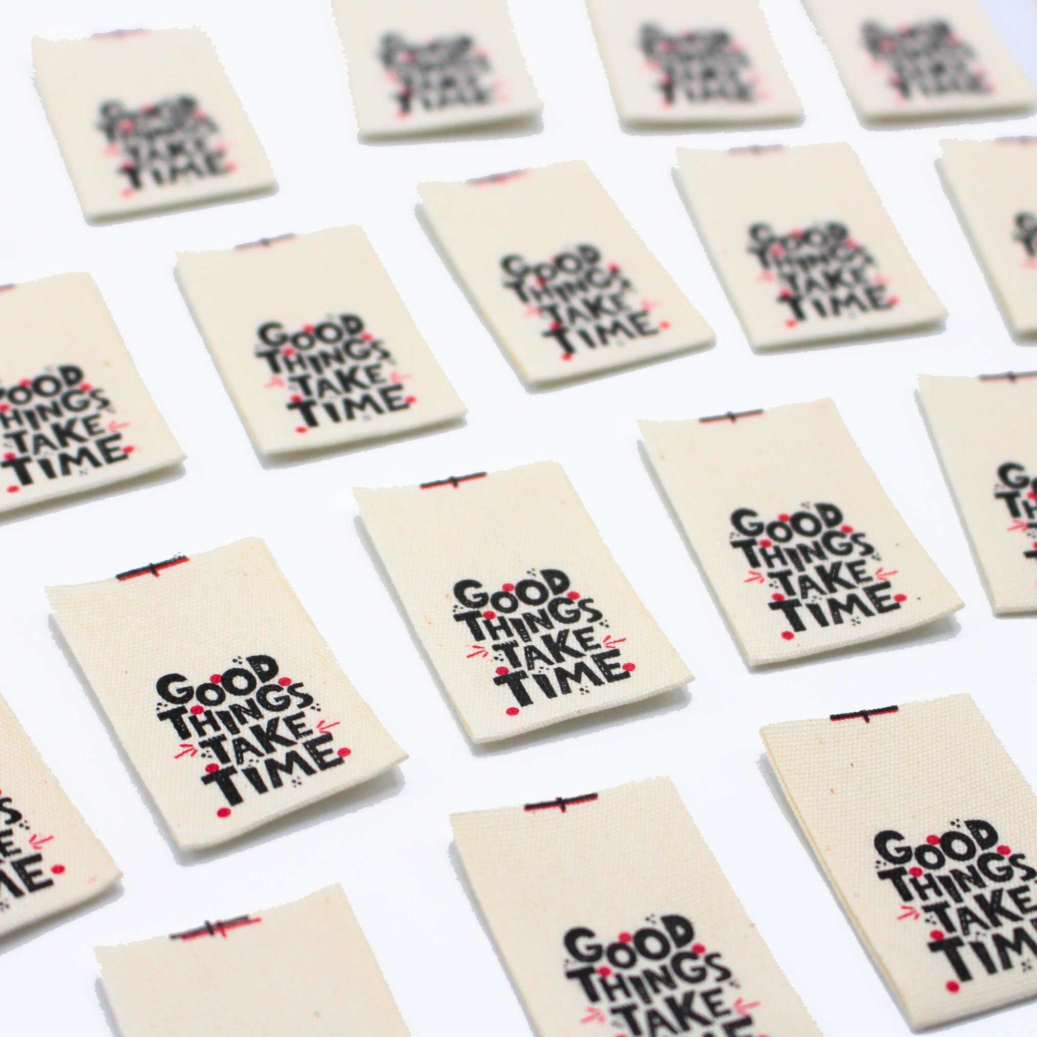 Good Things Take Time | Labels for Makers, Sew in Labels, Labels for ...