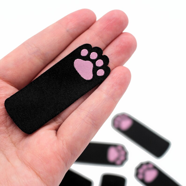 Cat Paw | Labels for Makers, Sew in Labels, Labels for Handmade Items ...
