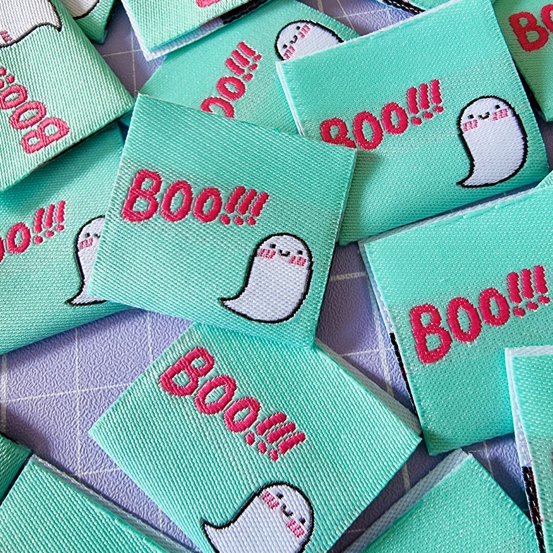 Boo Labels for Makers Sew in Labels Labels for Handmade - Etsy UK