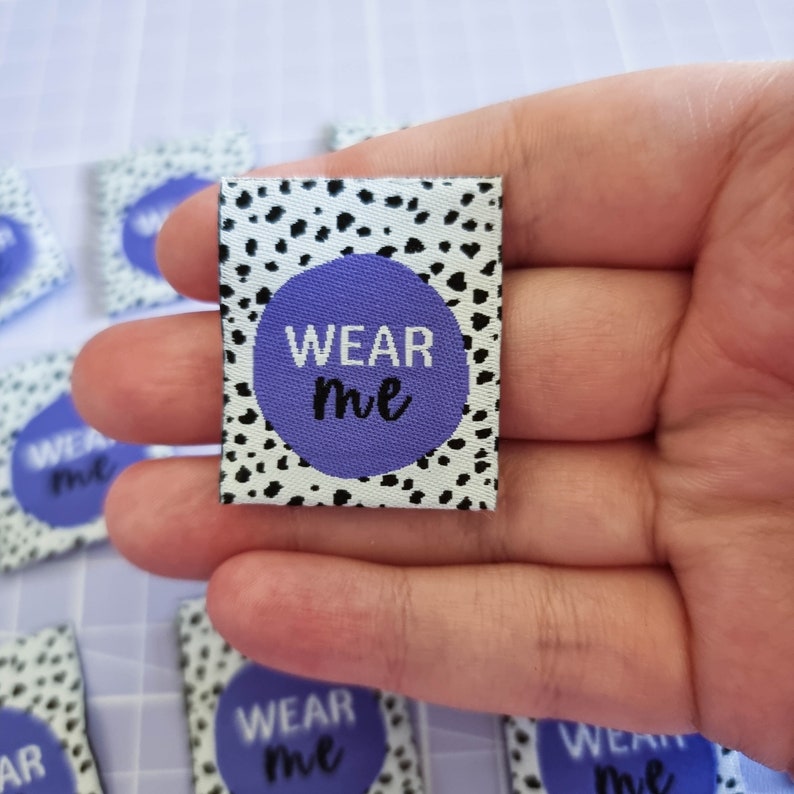 Wear Me Labels for Makers Sew in Labels Labels for - Etsy