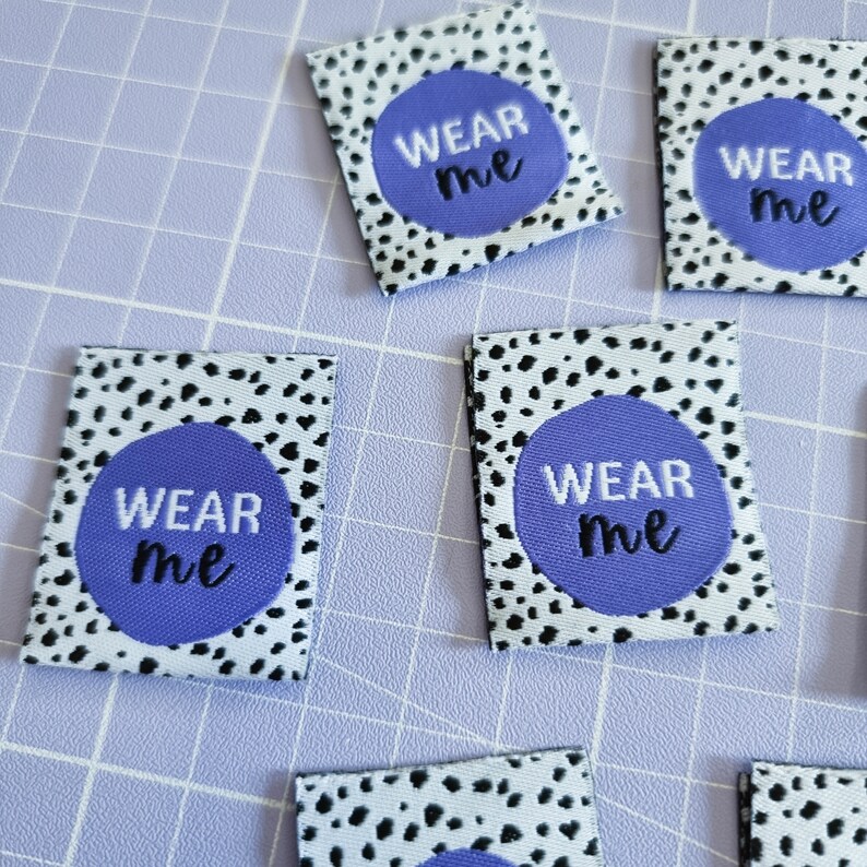 Wear Me Labels for Makers Sew in Labels Labels for - Etsy