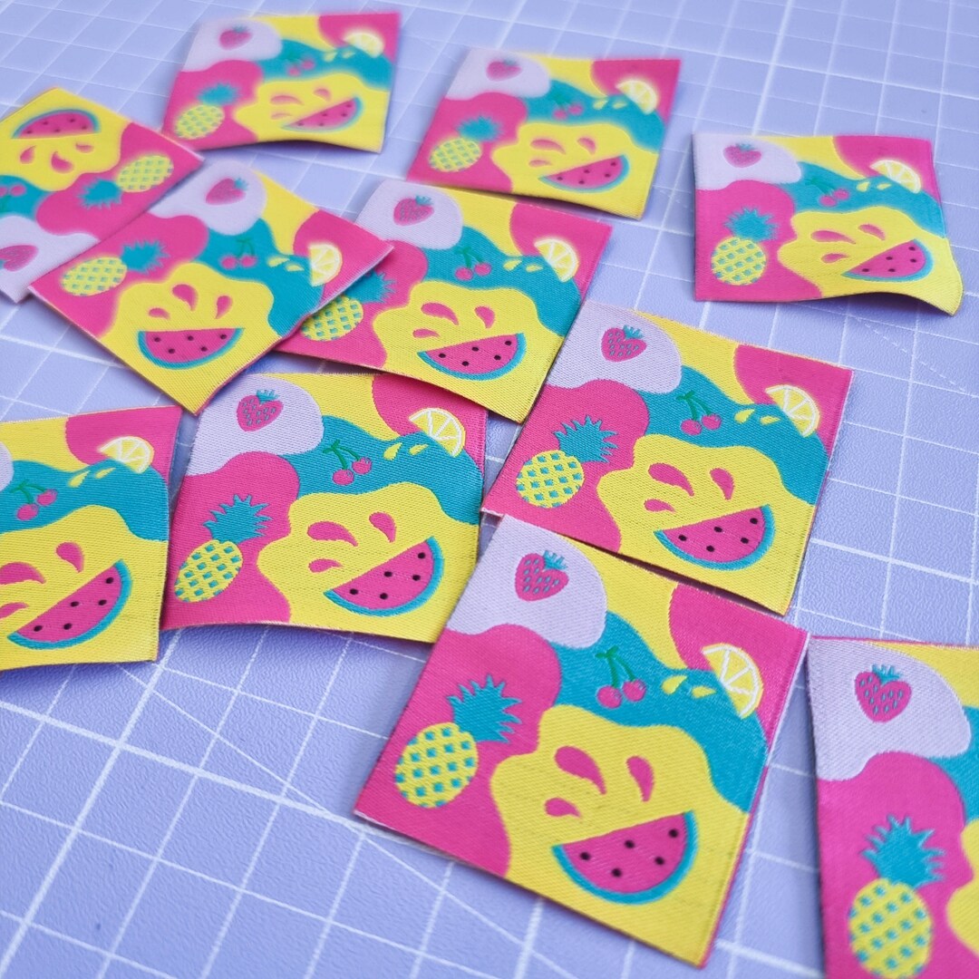 Fruit Punch Labels for Makers Sew in Labels Labels for - Etsy