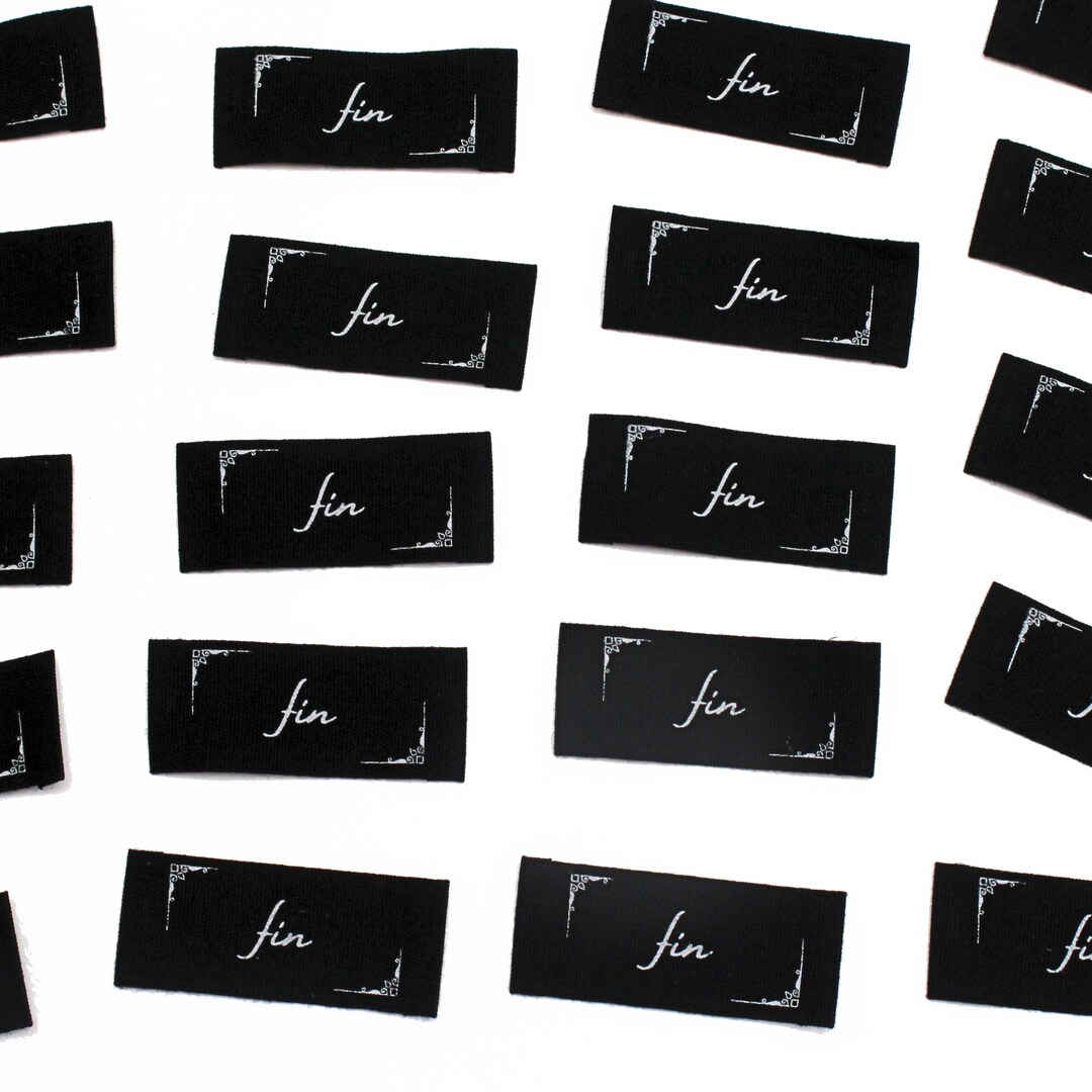 Black Fin | Labels for Makers, Sew in Labels, Labels for Handmade ...
