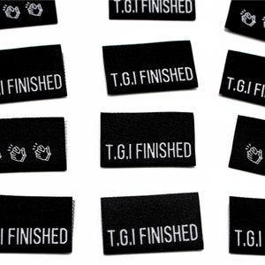 T.GI Finished | Labels for Makers, Sew in Labels, Labels for Handmade ...