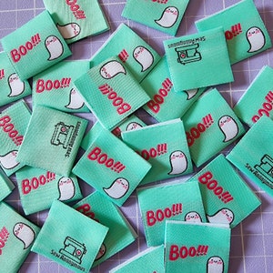 Boo!!! | Labels for Makers, Sew in Labels, Labels for Handmade Items ...