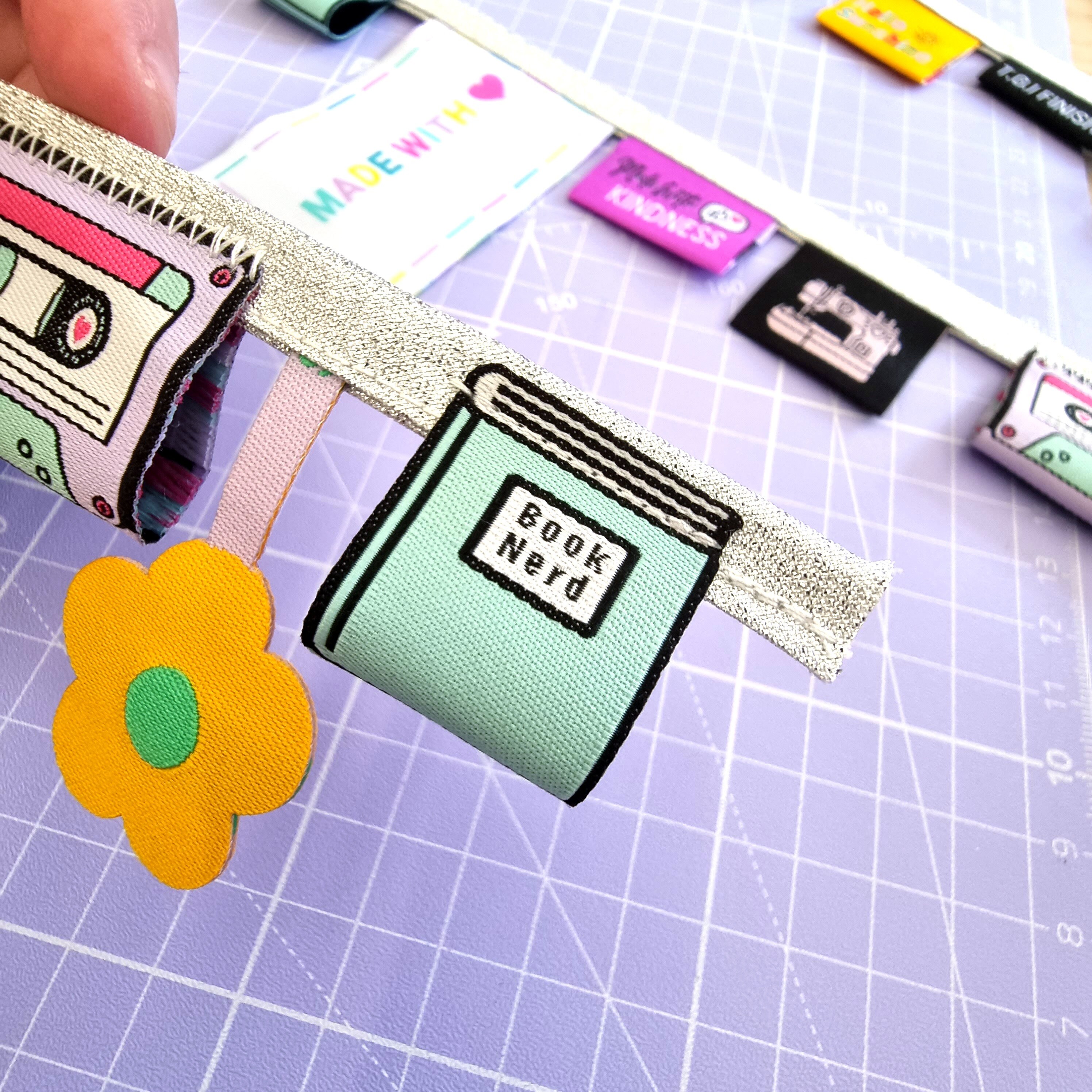 Book Nerd Labels for Makers Sew in Labels Labels for - Etsy