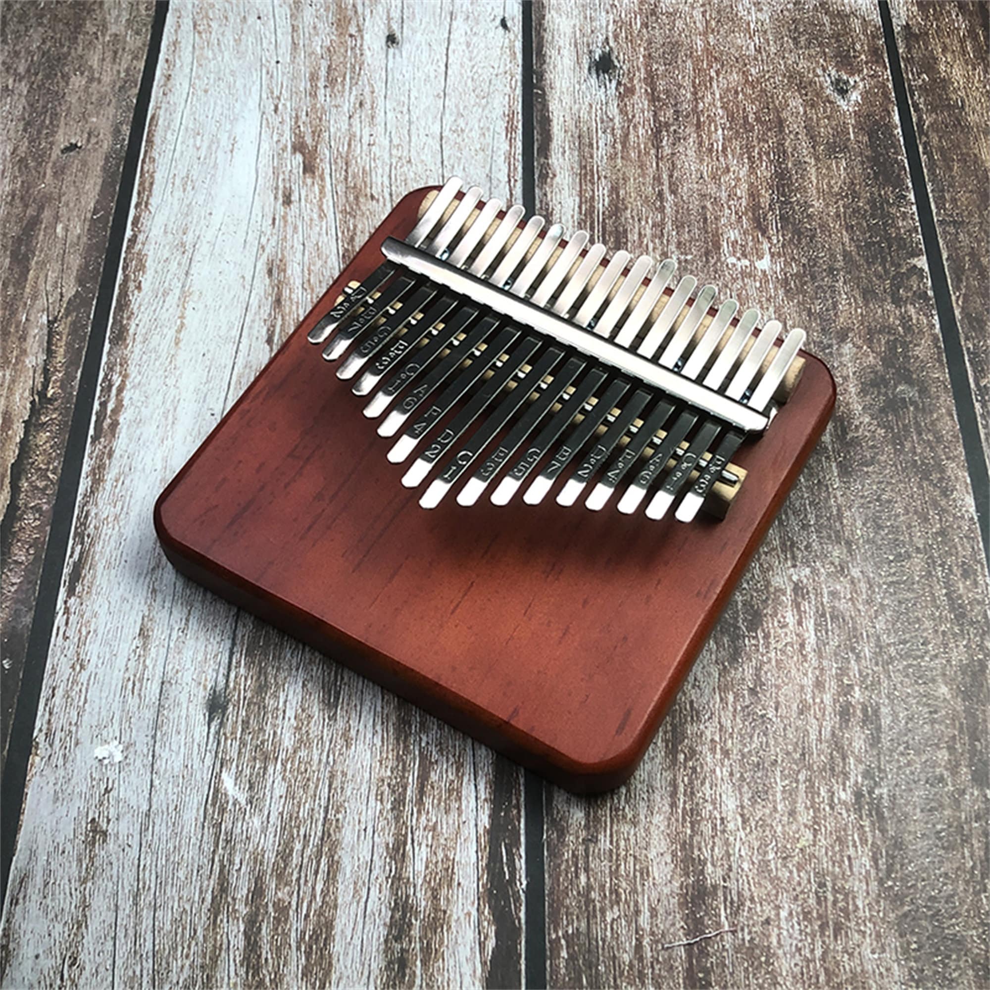 Cute Square 17key Kalimba Gift for Valentines Engraved Custom - Etsy