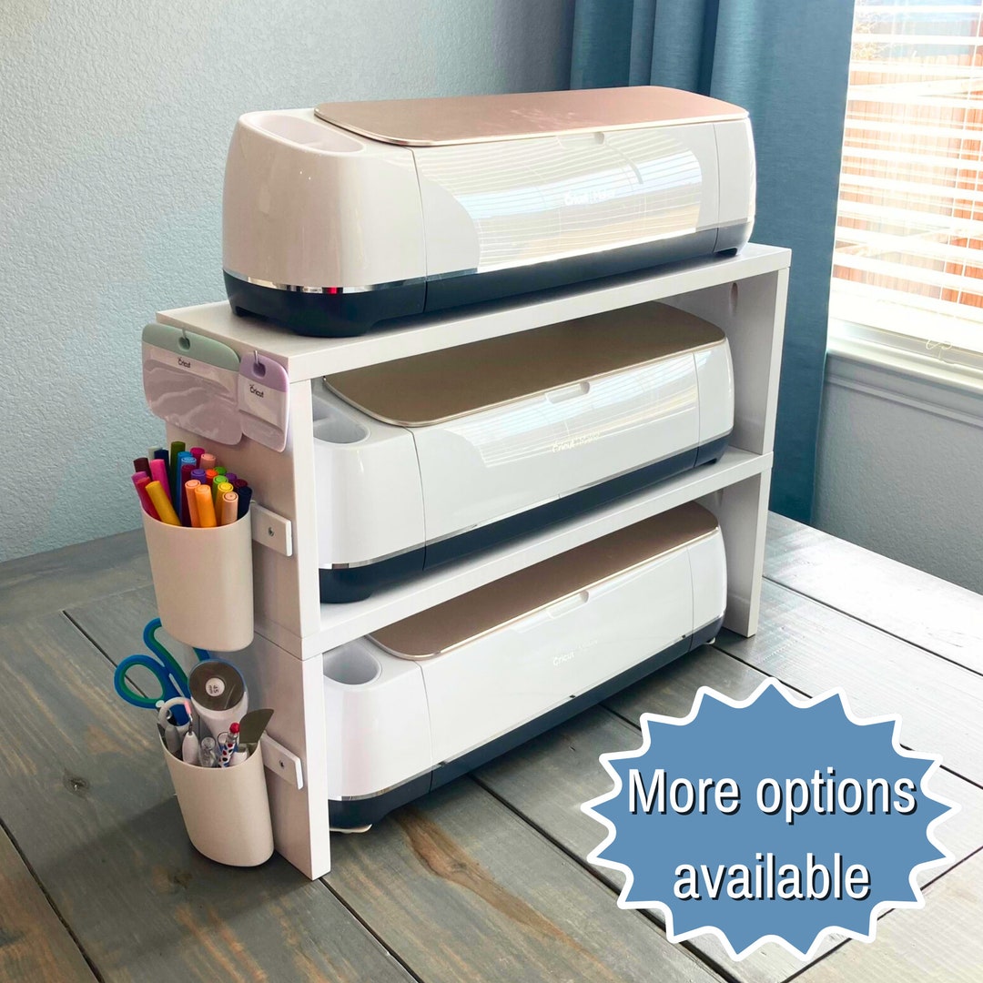 Double Stand for Cricut Maker and Explore Air Machines, Organizer Shelf ...