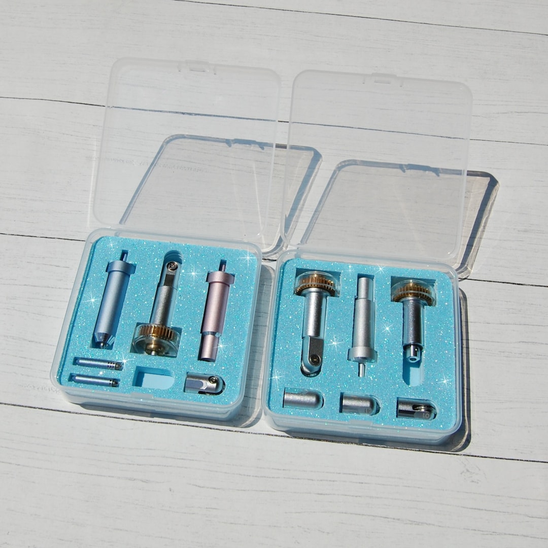 Blade and Tool Organizer Case for Cricut Maker Accessories, Glitter ...