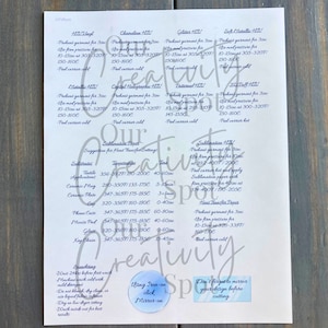 PDF Auto Press Heat Guide Cheat Sheet for Htvront HTV Material ...