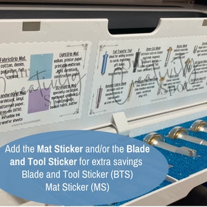 Easy Press Heat Guide Cheat Sheet Sticker, Beginners Guide for Cricut ...