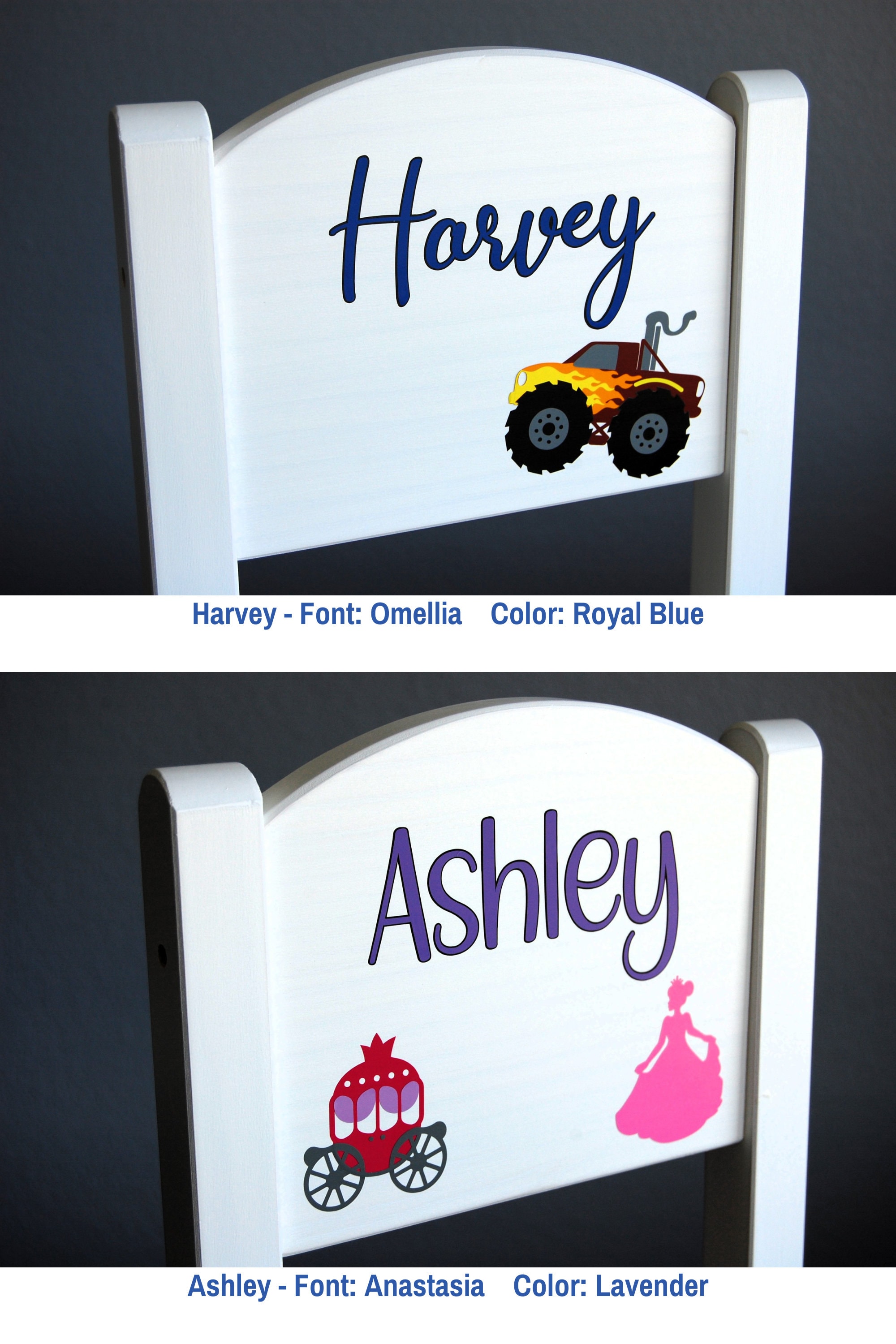 Kids Name Chair Boy Or Girl Personalized Themed Wood Reading Learning kids-name-chair-boy-or-girl-personalized-themed-wood-reading-learning