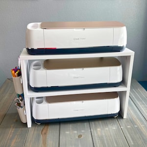 Double Stand for Cricut Maker and Explore Air Machines, Organizer Shelf ...