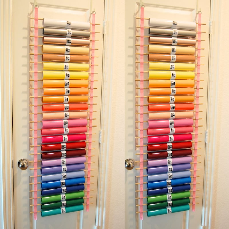 Vinyl Roll Rack - Etsy