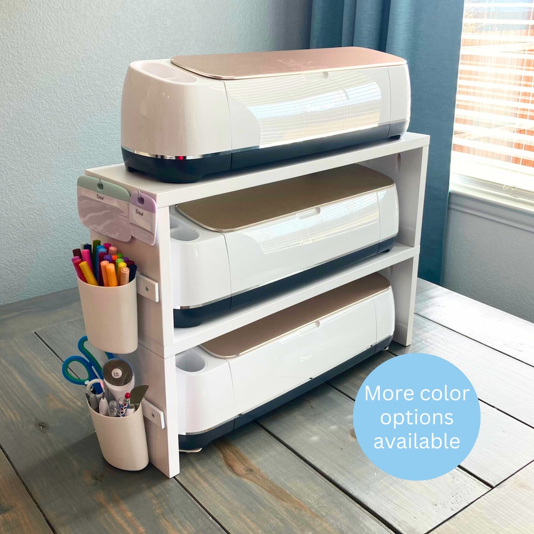 Double Stand for Cricut Maker and Explore Air Machines, Organizer Shelf ...