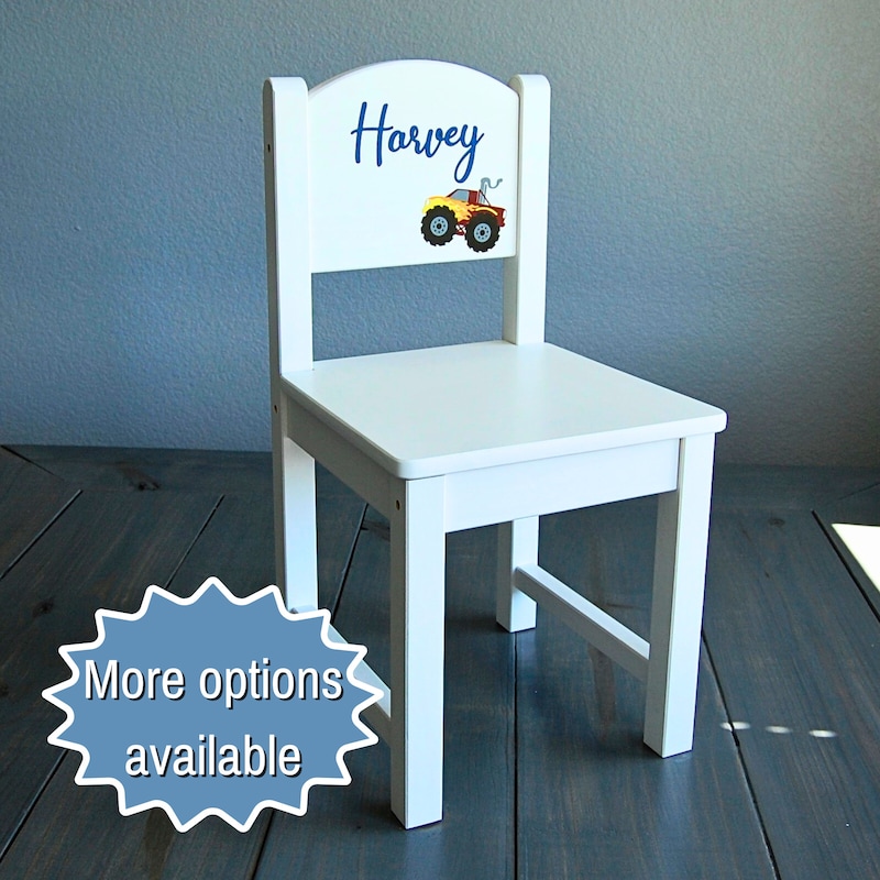 Personalized Toddler Chair - Etsy