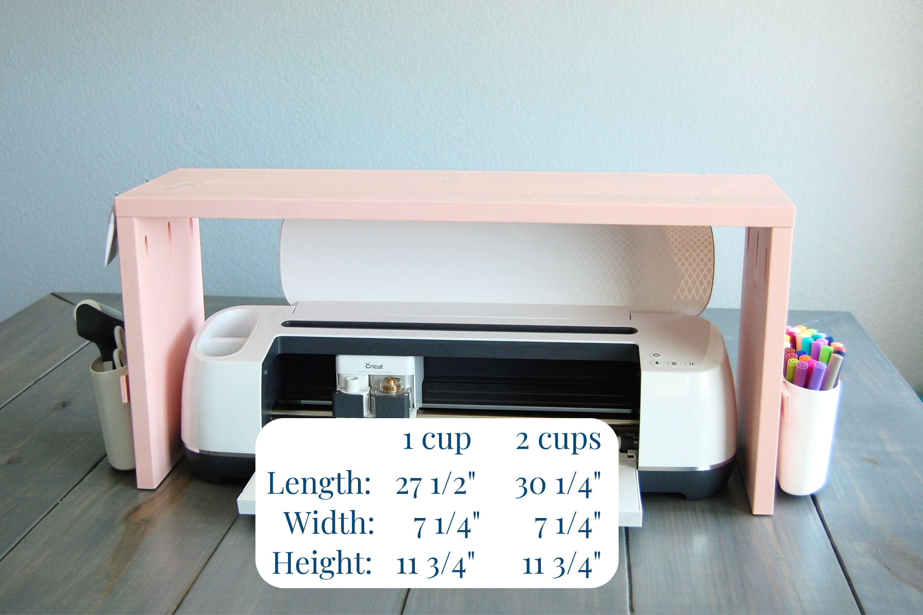 Stand for Cricut Maker and Explore Air Machines, Organizer Shelf, Craft ...