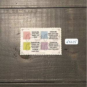 Sticker Cheat Sheet for Cricut Mats, Beginners Guide Lid Organizer ...