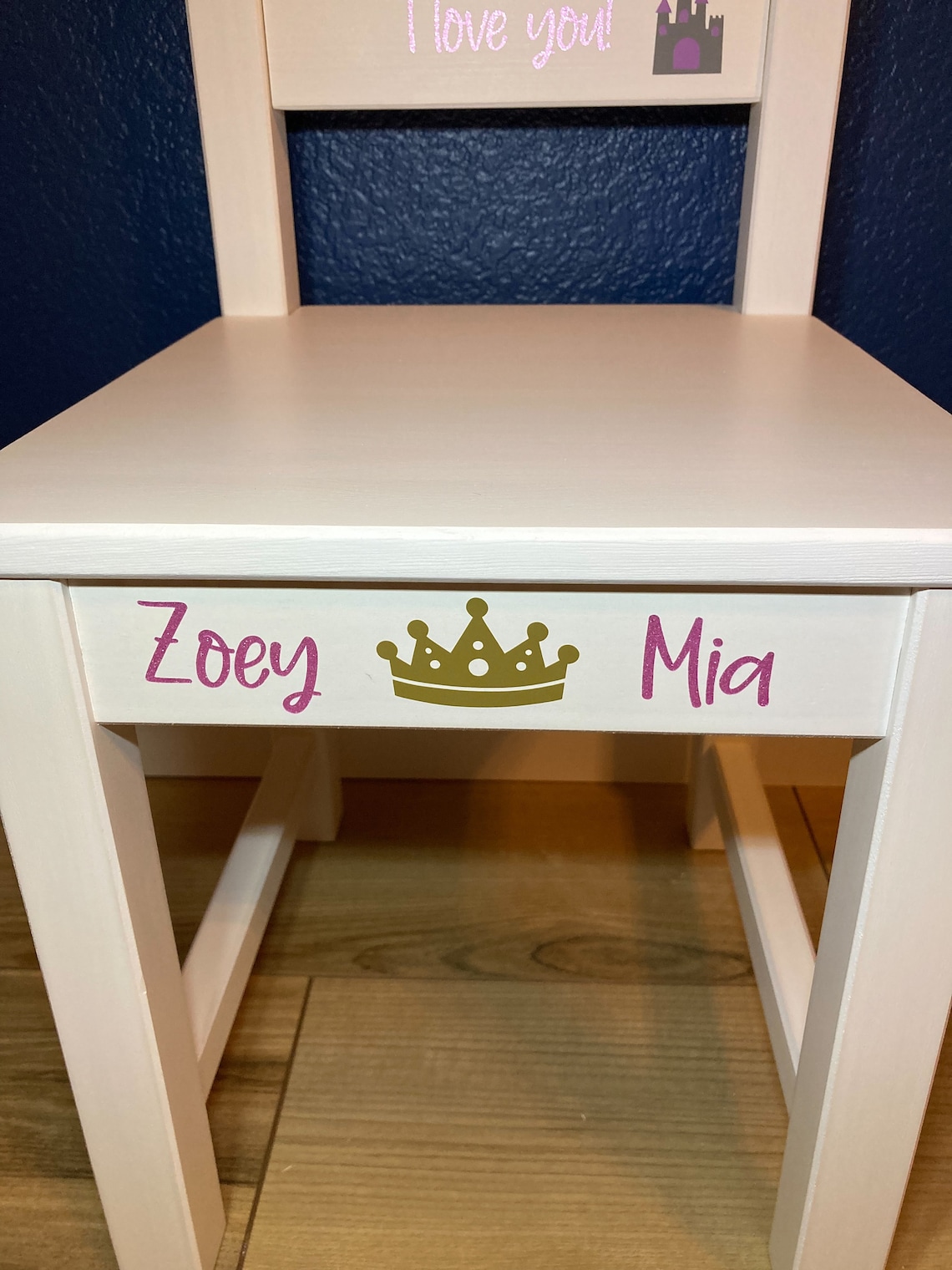 Pink Princess Time Out Chair Naughty Chair Stool Toddler - Etsy