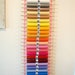 Vinyl Roll Holder Organizer, HTV Roll Wall Storage Rack, Craft Room ...
