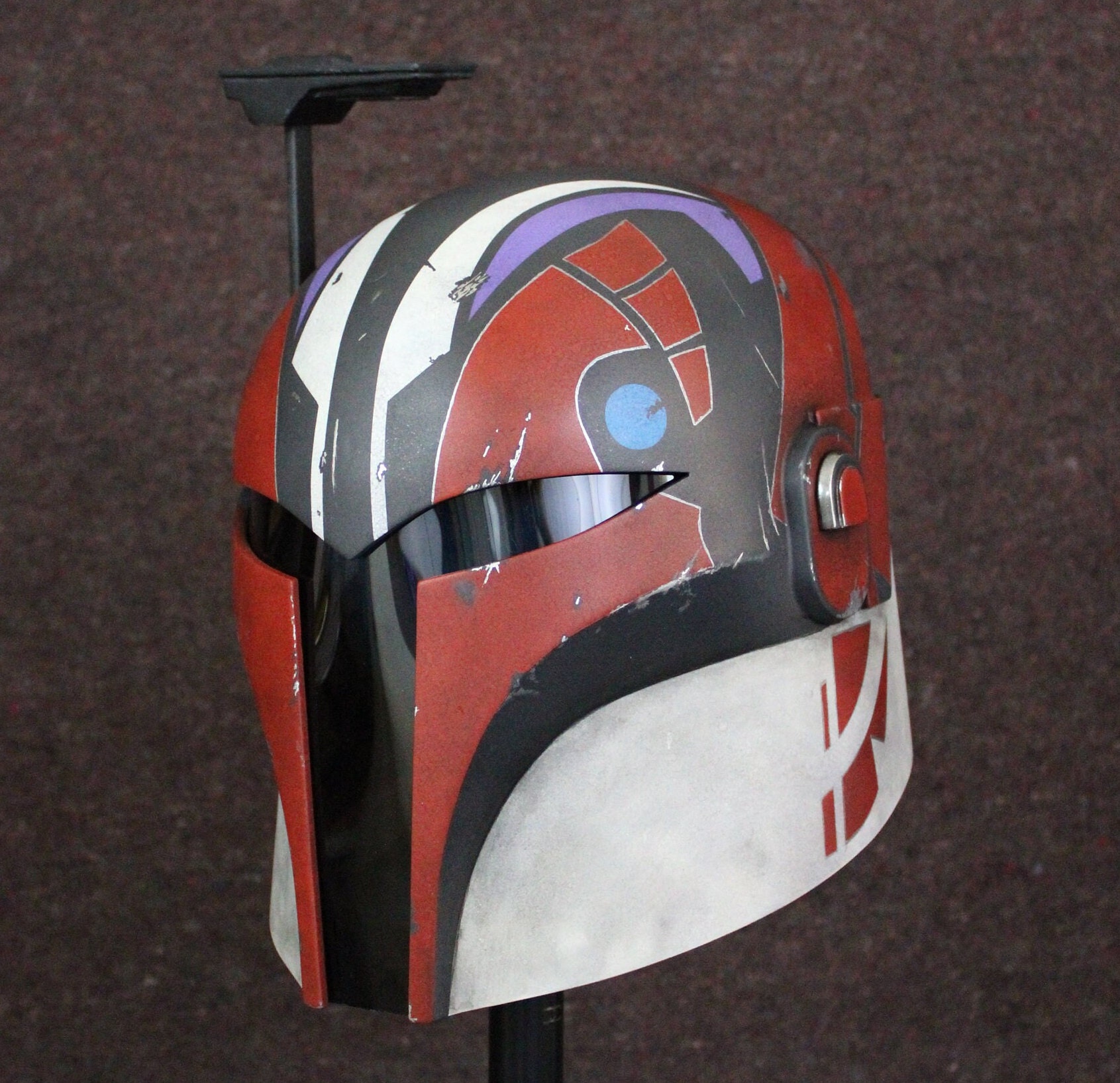 Sabine Wren Helmet Paint Marking Guides for Live Action Sabine Helmet ...