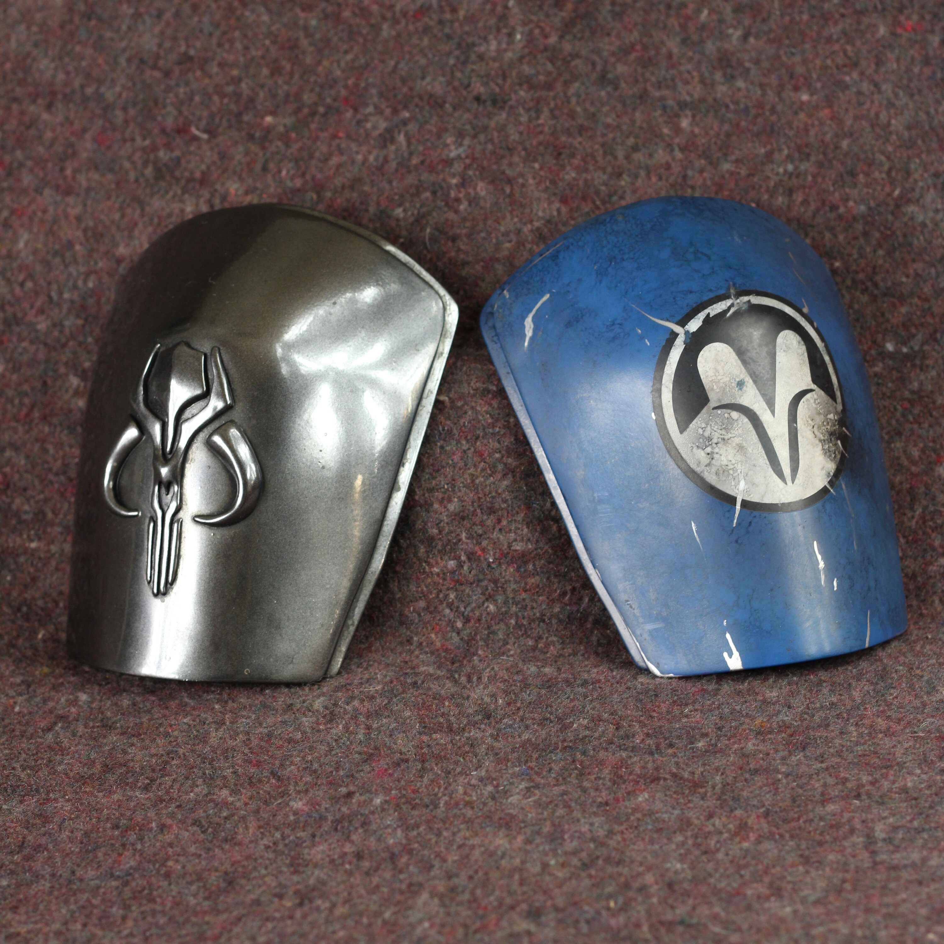 Bo-katan Shoulder Armor live Action Resin Cast, Hand Painted set of 2 ...