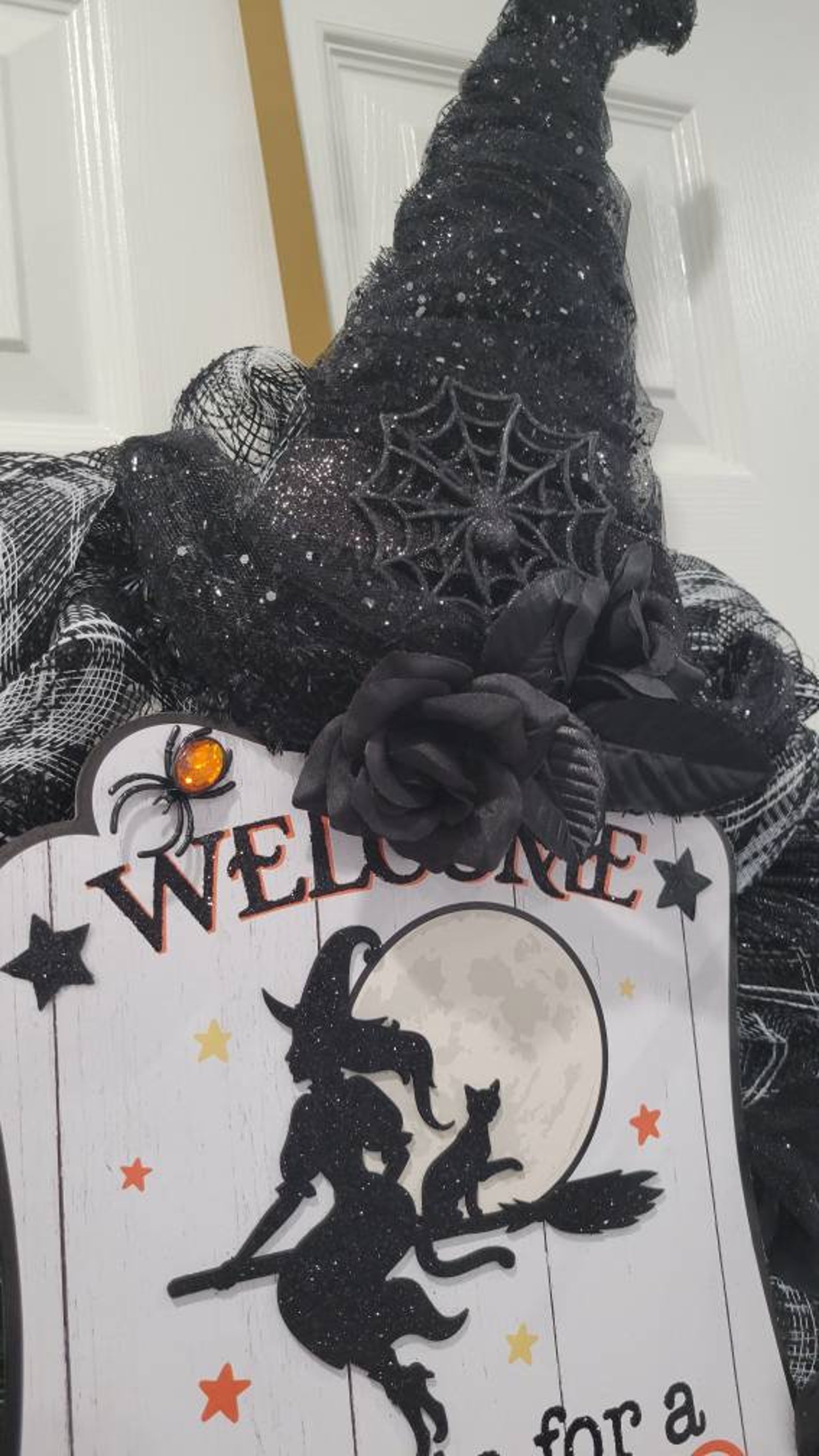 Whimsical Welcoming Witch Greets You and Your Guests! - Etsy