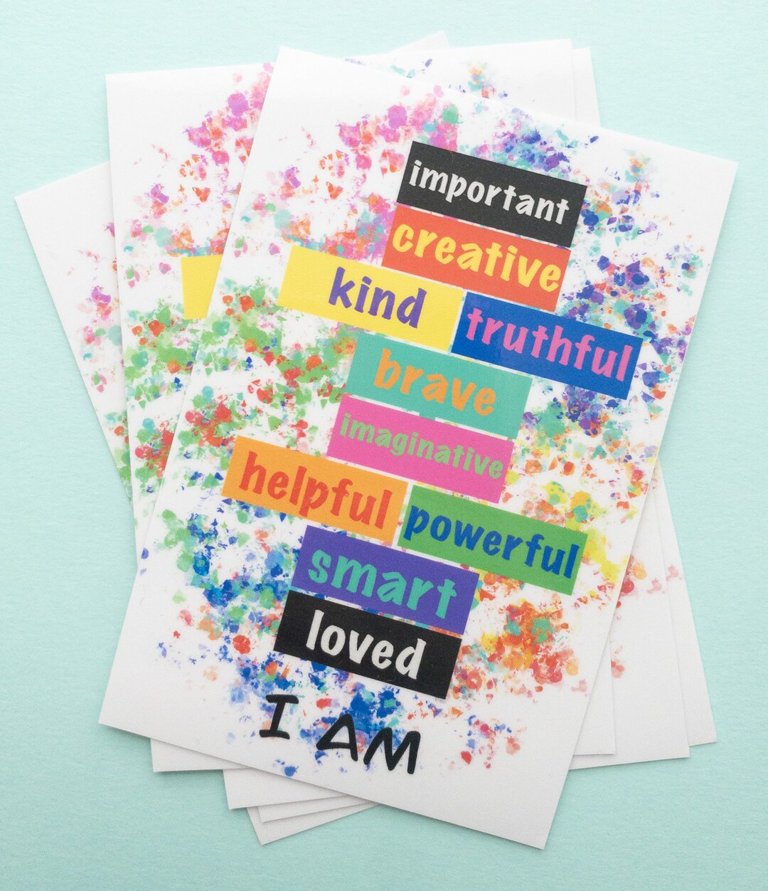 Positive Affirmation Sticker Calming Sticker Mood Sticker Self Love ...